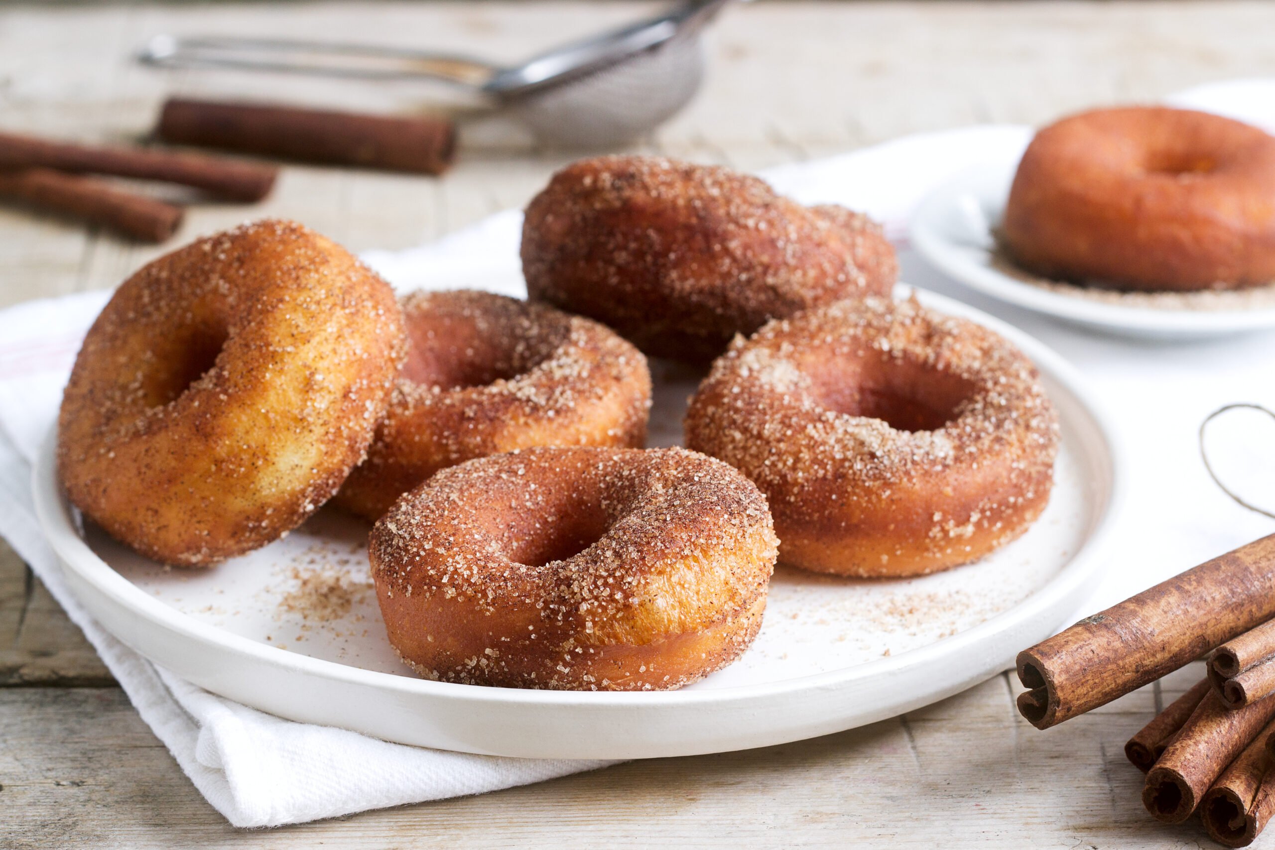 Whole Wheat Cinnamon Sugar Donuts - Generation Acres Farm
