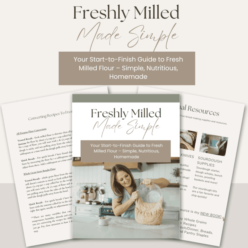 Freshly Milled Made Simple Guide - Generation Acres Farm