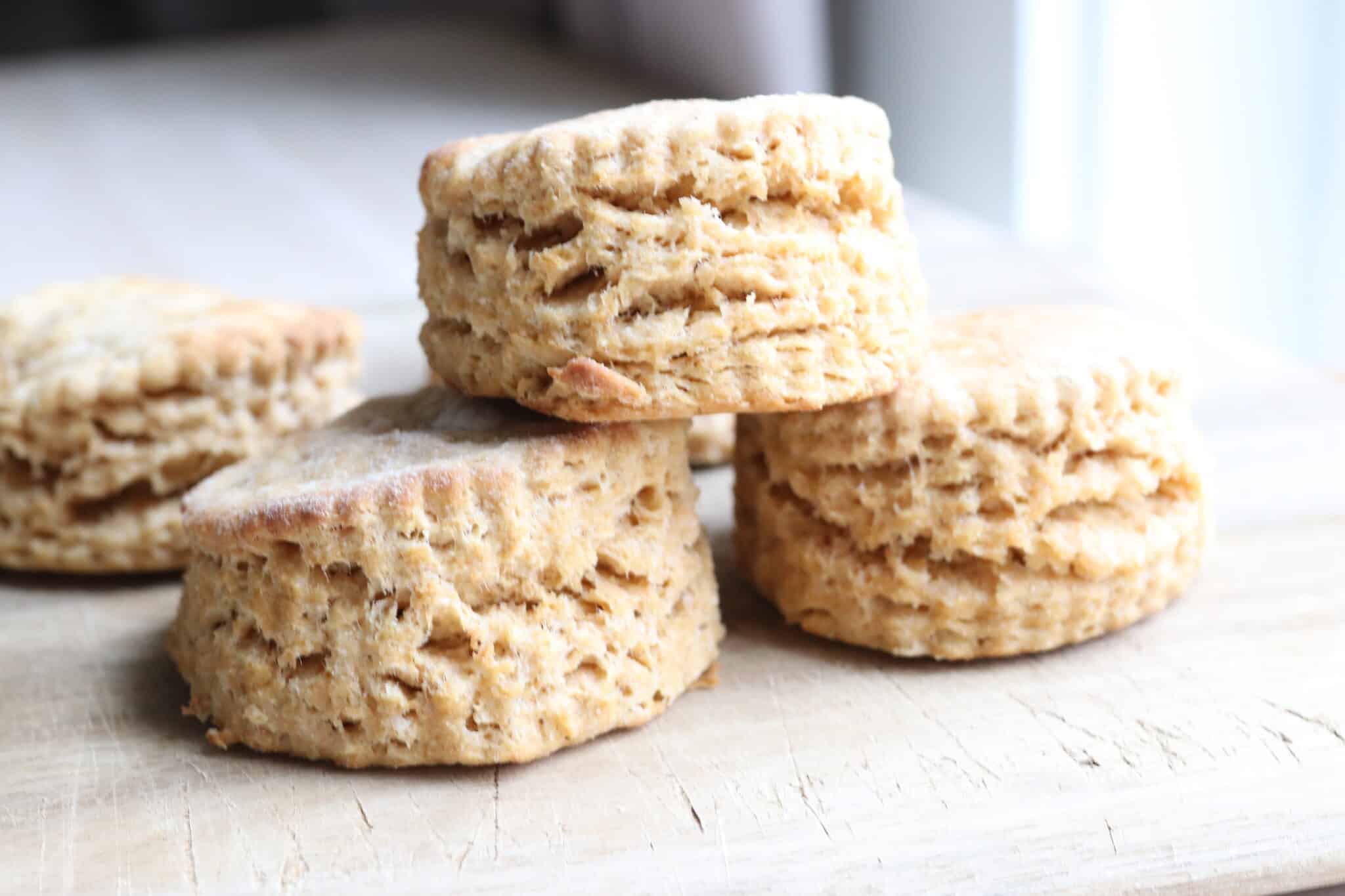 Delicious Buttery Flaky Fresh Milled Biscuits - Generation Acres Farm