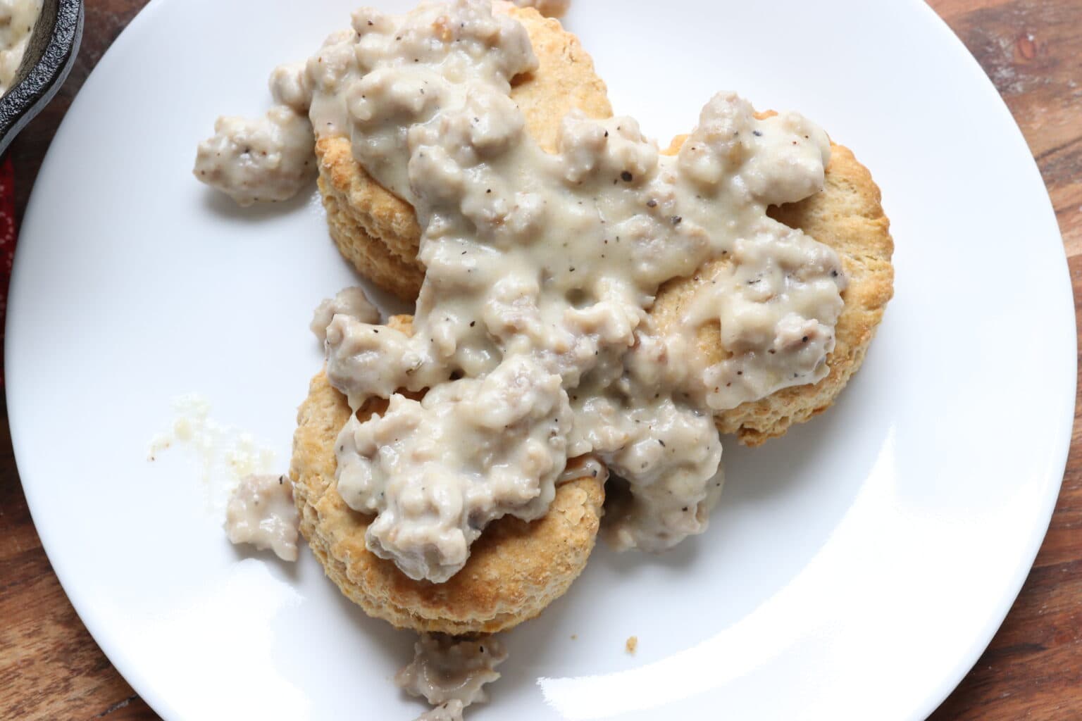 Perfectly Southern Fresh Milled Biscuits and Gravy - Generation Acres Farm