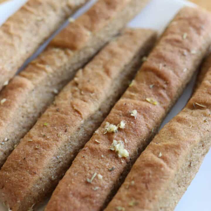 Soft Breadsticks With Fresh Milled Flour - Generation Acres Farm