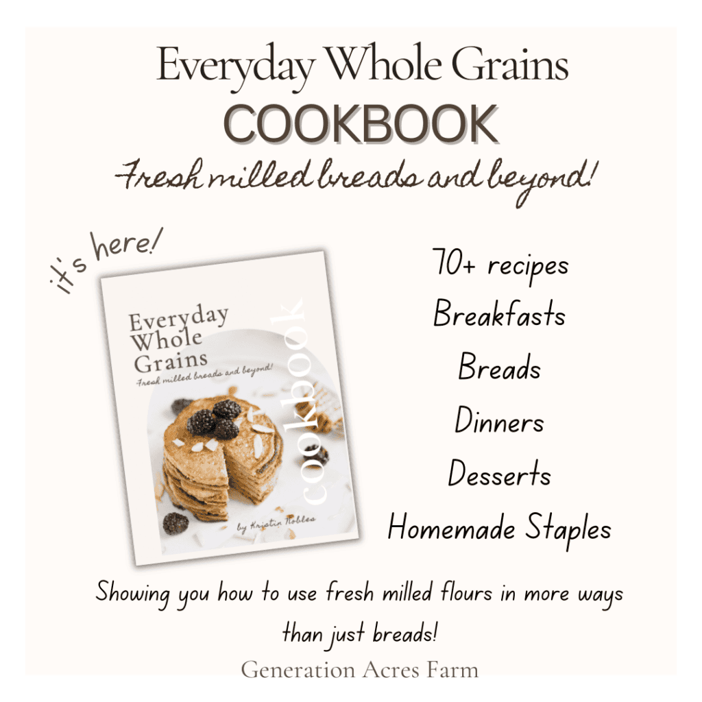 Everyday Whole Grains Cookbook PRINTED - Generation Acres Farm