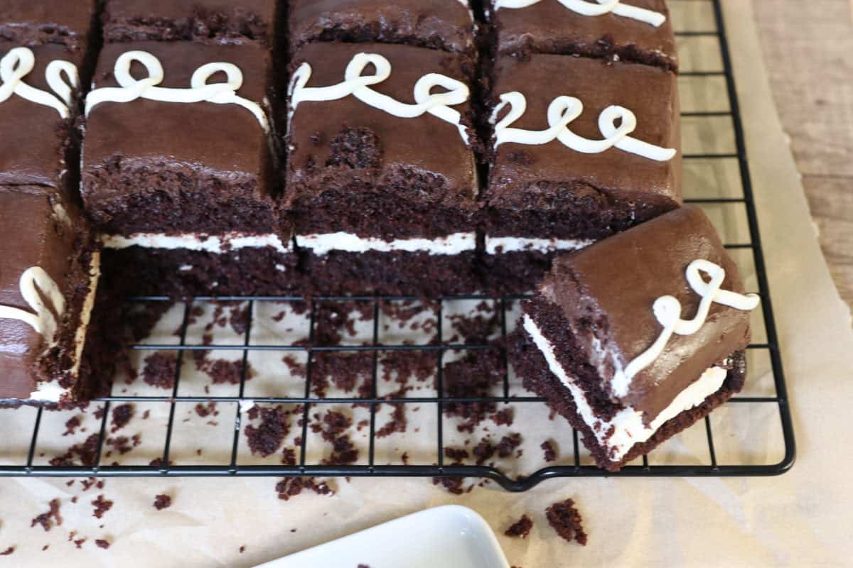 Delicious Hostess Sheet Cake with Fresh Milled Flour - Generation Acres ...