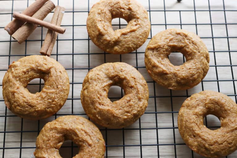 Fresh Milled Cinnamon Sugar Pumpkin Cake Donuts - Generation Acres Farm