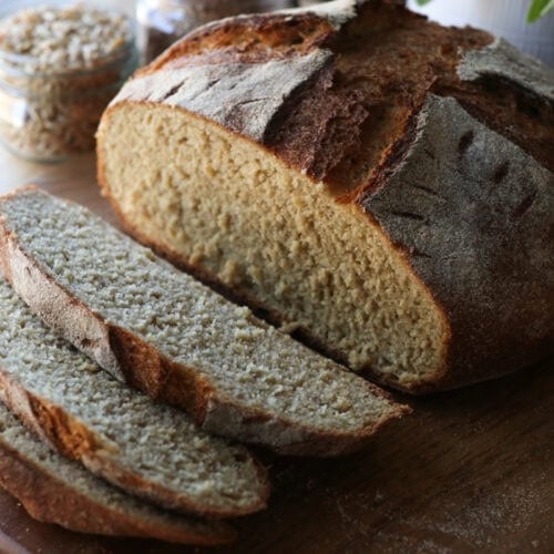 The Best Artisan Loaf with Freshly Milled Flour - Generation Acres Farm