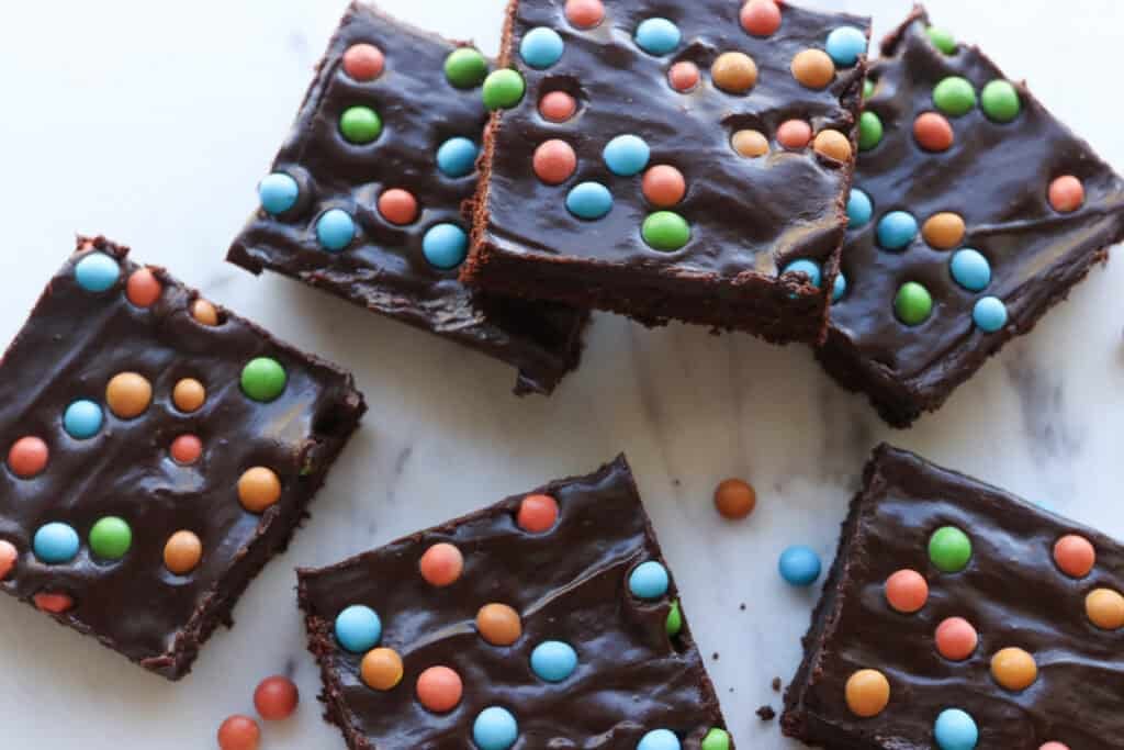 Fudgy Cosmic Brownies with Freshly Milled Flour - Generation Acres Farm