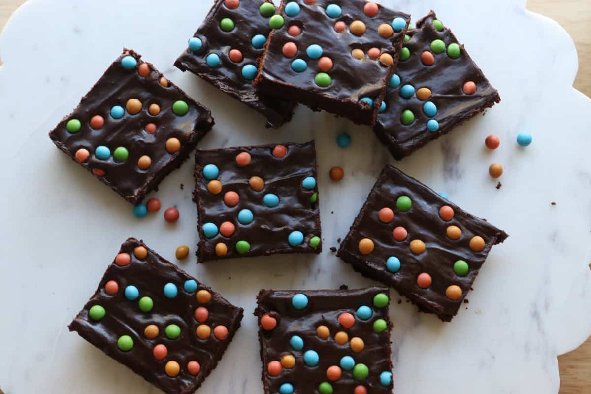 Fudgy Cosmic Brownies with Freshly Milled Flour - Generation Acres Farm