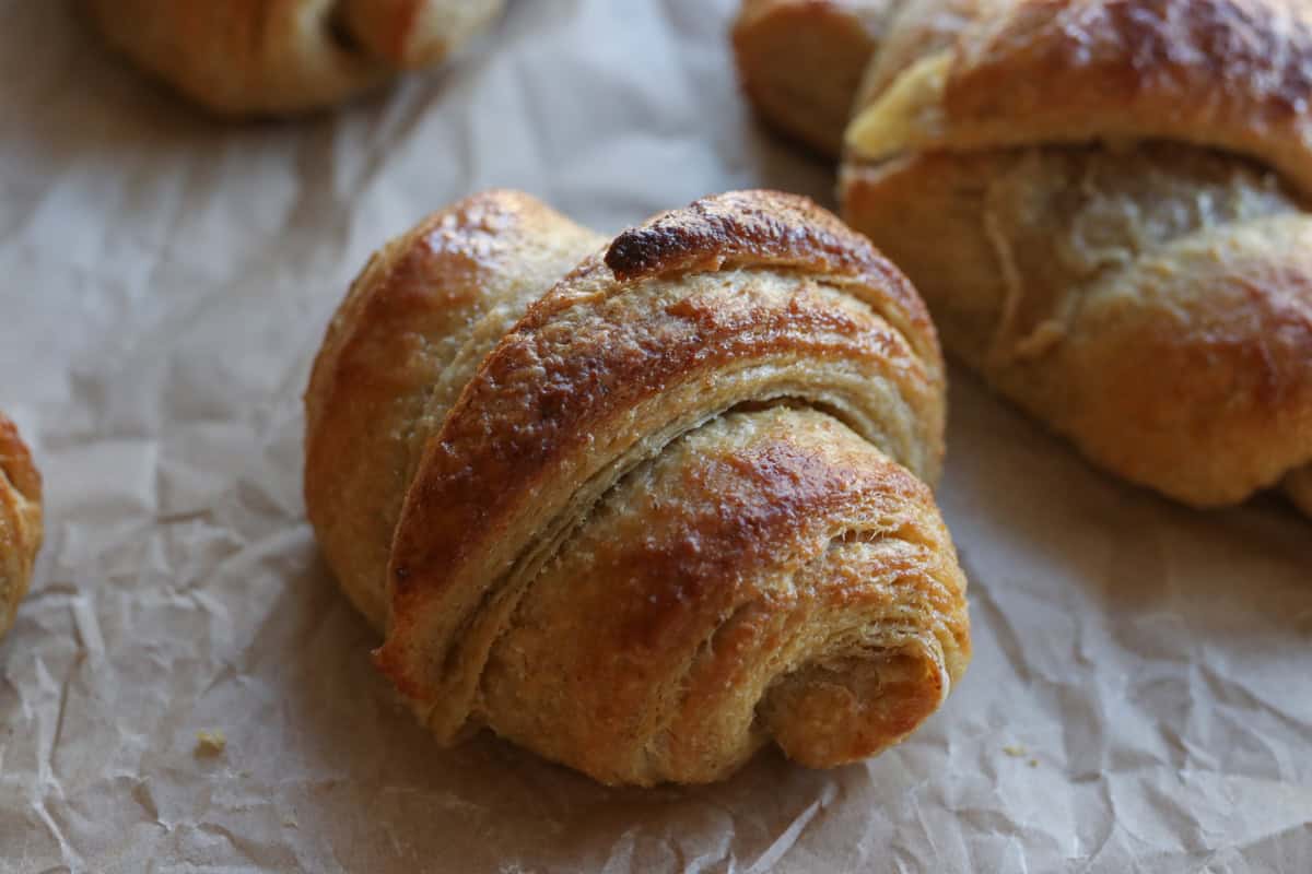 Flaky Buttery Croissants with Fresh Milled Flour - Generation Acres Farm